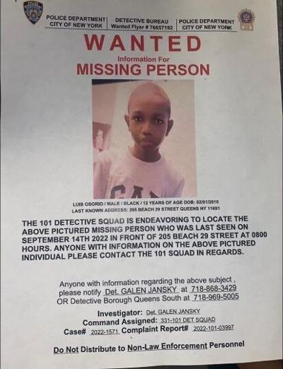 boy missing