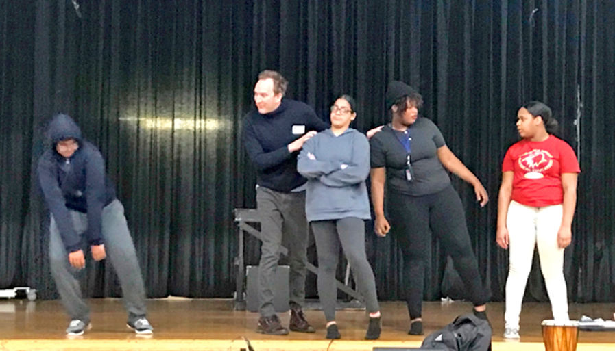 MS 217's Drama Club "The Lion King" rehearsals get a surprise ...