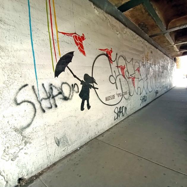 Rego Park mural vandalized | | qchron.com