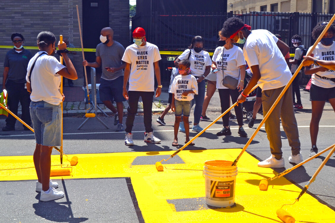 BLM mural in Jamaica | | qchron.com