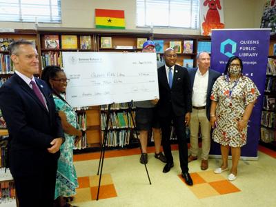 Rosedale library gets $3M boro prez boost | | qchron.com