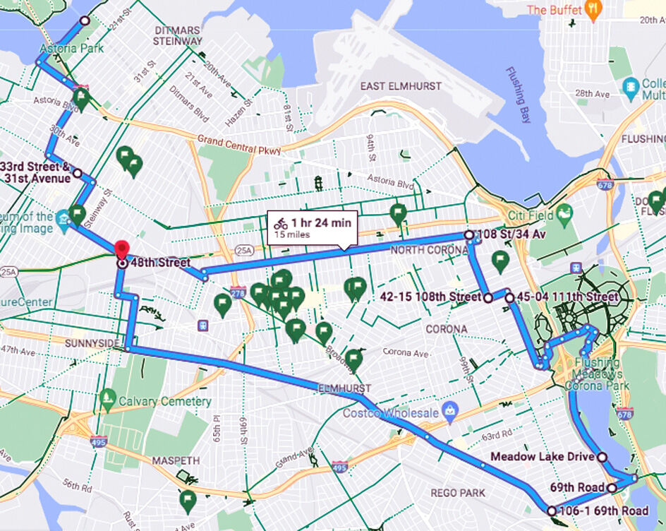 A tour of Queens’ fresh bike lanes | | qchron.com