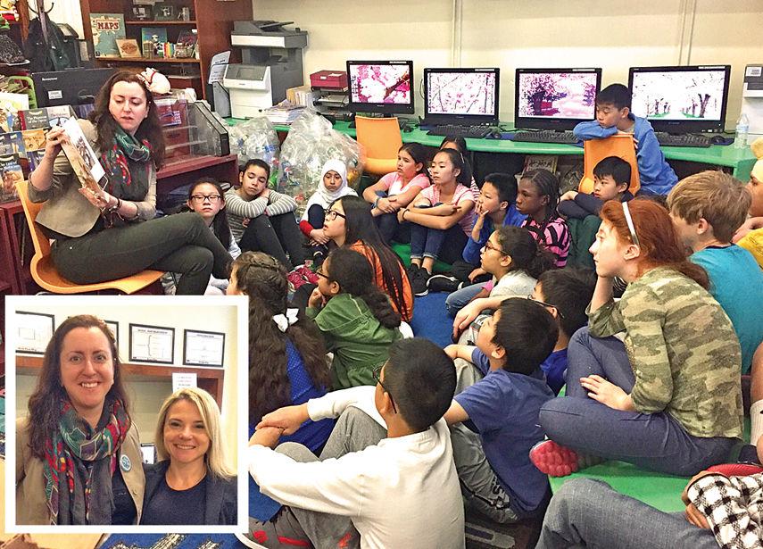 Rozic reads to PS 46 kids | | qchron.com