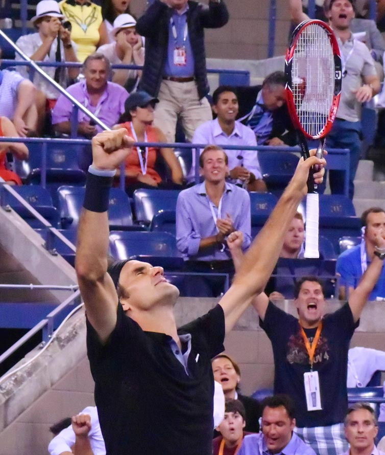 Federer gives his fans their money’s worth | | qchron.com