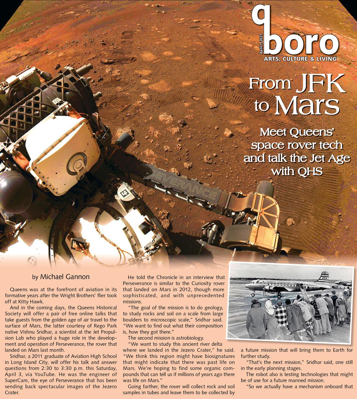 From the dawn of the jet age to the Martian frontier | | qchron.com