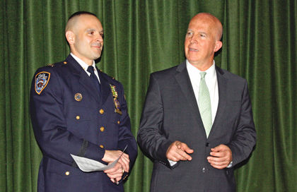 NYPD commish holds court with the 104 Pct. | | qchron.com