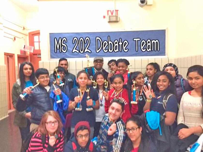 MS 202, Robert Goddard School participates in a Middle School Quality ...