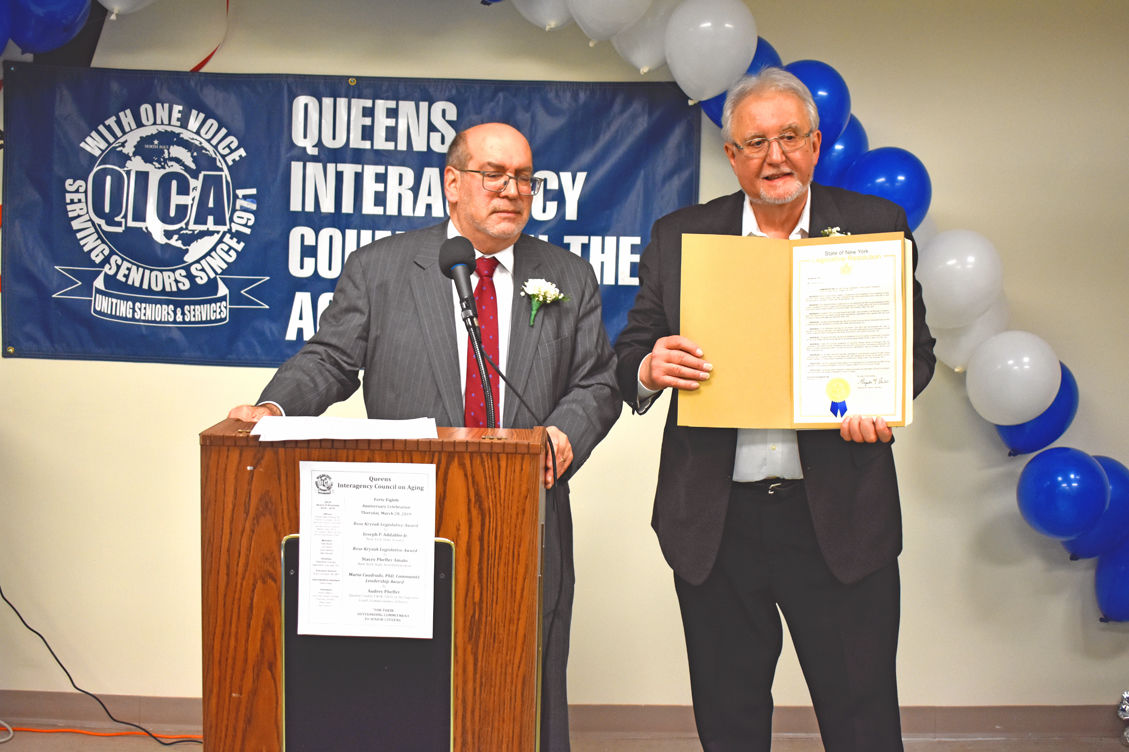 QICA, at 48, honors senior advocates | | qchron.com