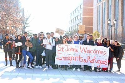 St. John’s protests the executive order | | qchron.com