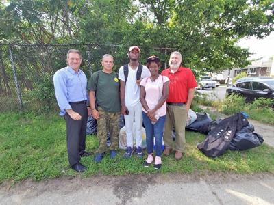 Cleanup on Addabbo bridge | | qchron.com