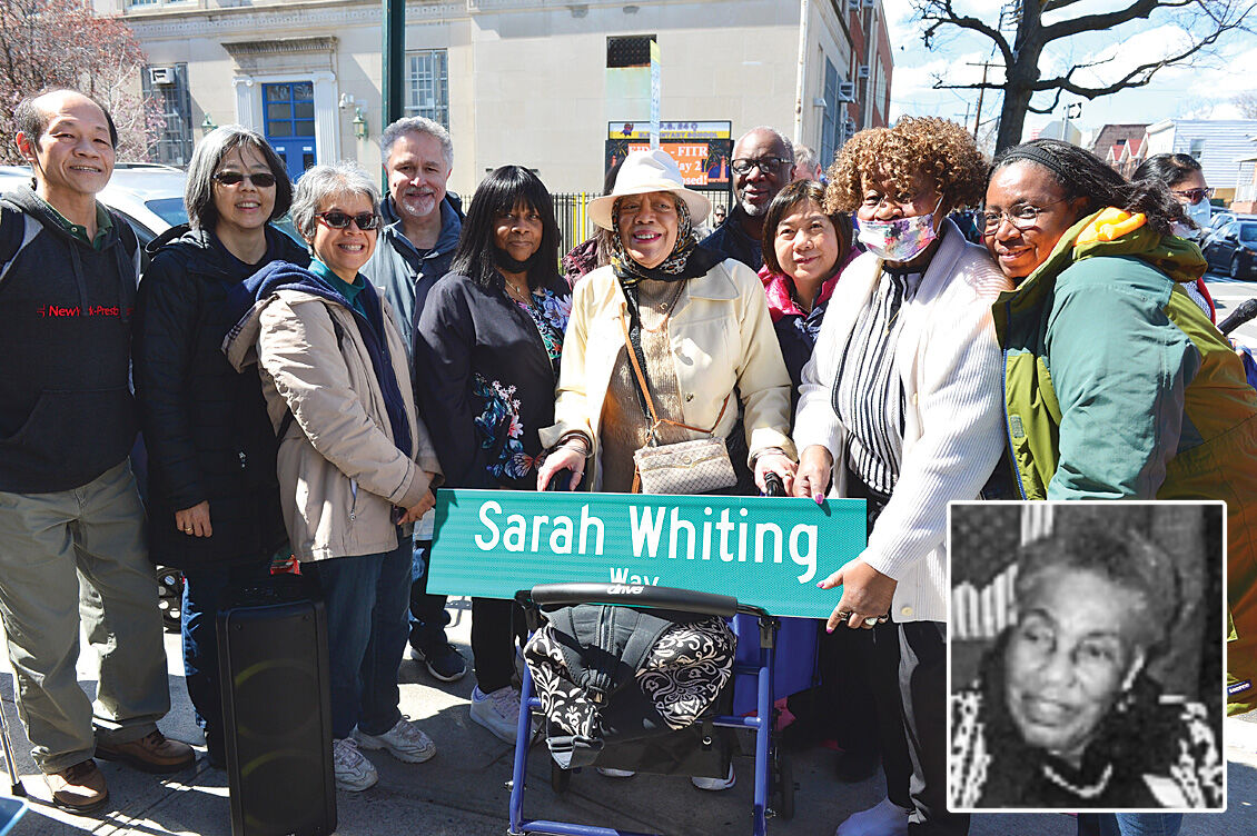 Street co-named for activist Sarah Whiting | | qchron.com