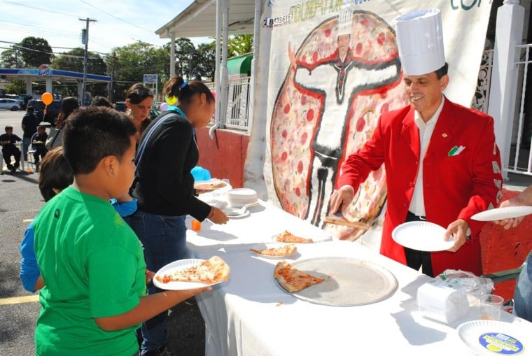 Students thrilled with free La Bella Vita pizza | South Queens News ...
