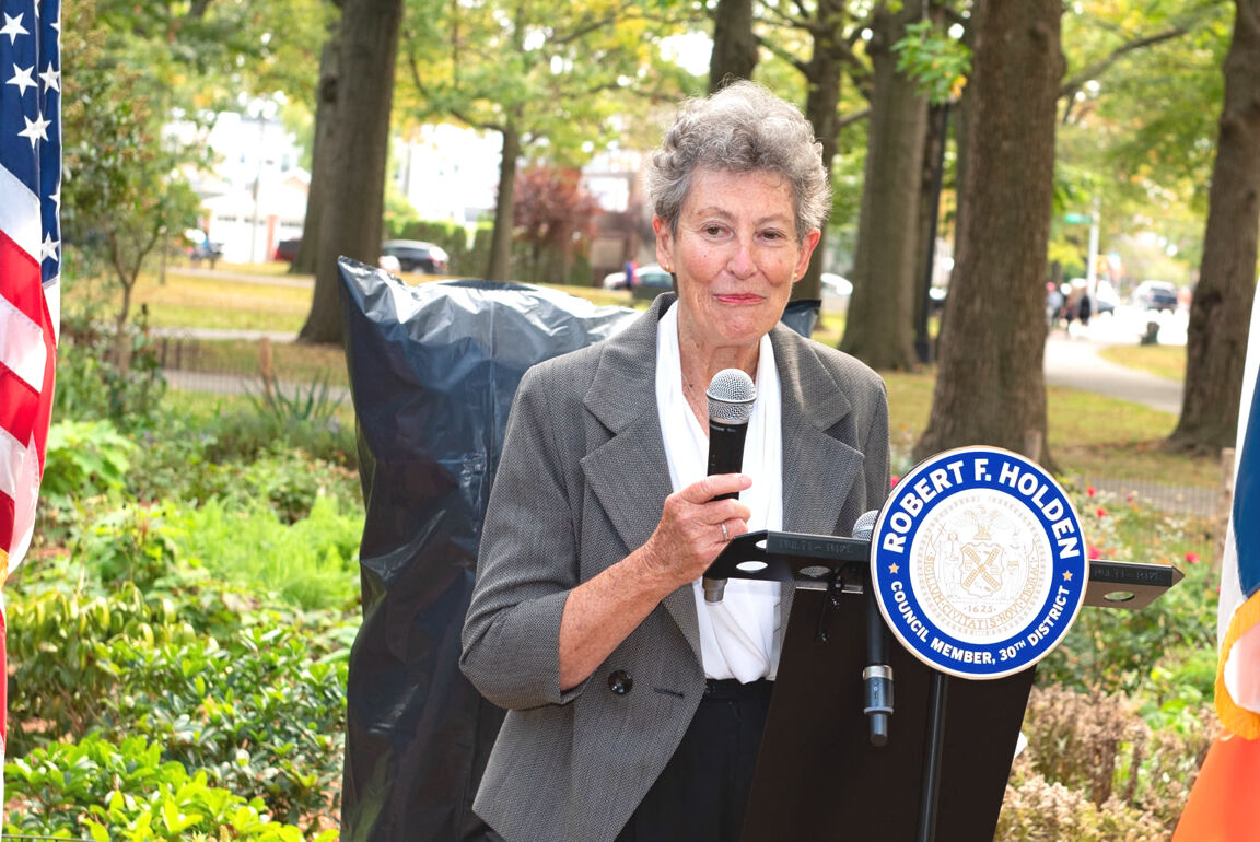 Ognibene honored with Juniper garden | | qchron.com