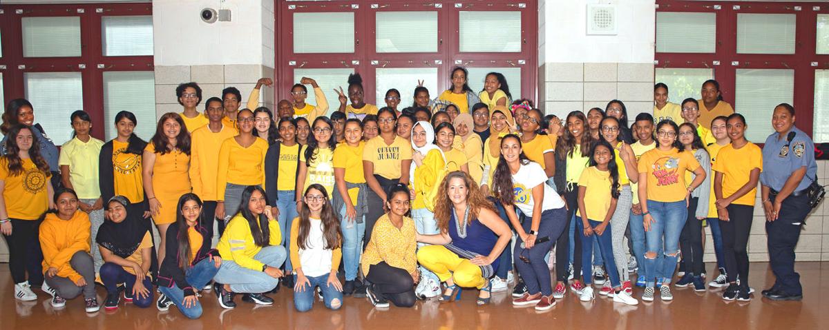 MS 202 Honors Childhood Cancer Awareness Month | | qchron.com