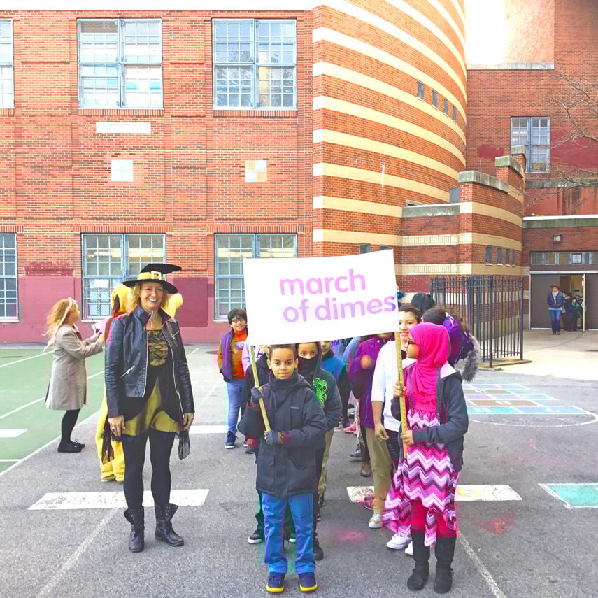 PS 64Q Halloween walk raises $1K for March of Dimes | | qchron.com