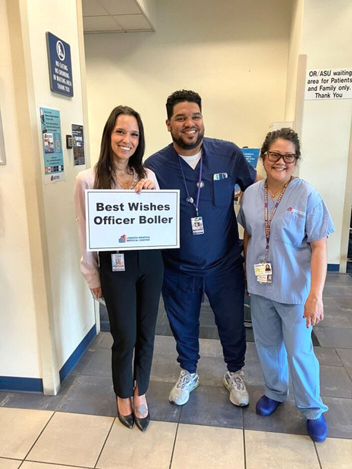 Rookie cop heads home | | qchron.com