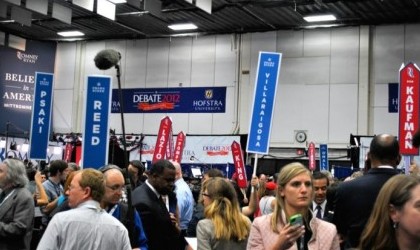 Killing time at the Hofstra debate | | qchron.com