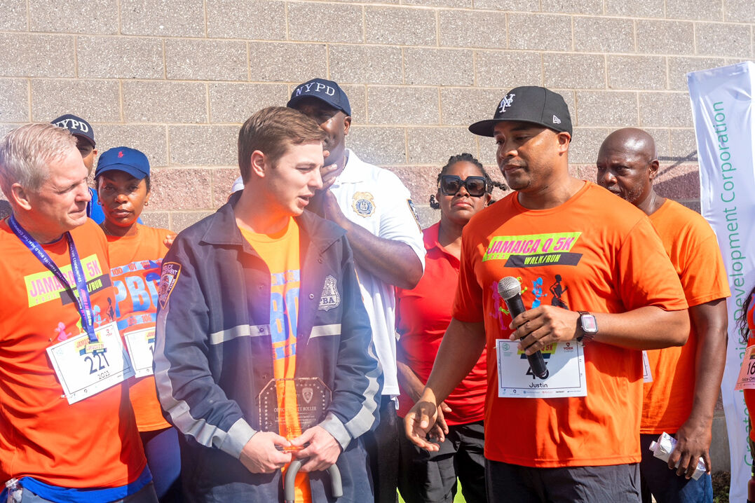 PO Brett Boller honored at Jamaica 5K | | qchron.com