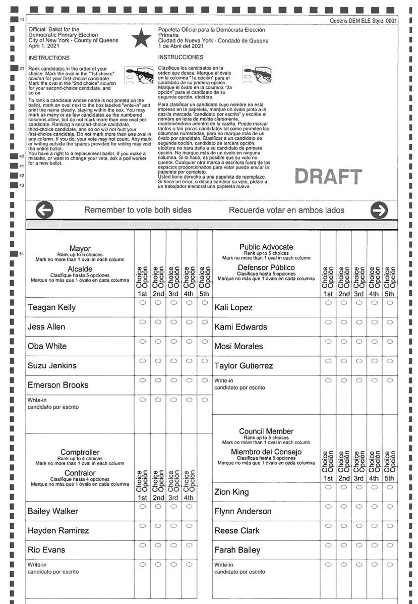 Ranked-choice voting to be made simpler | | qchron.com