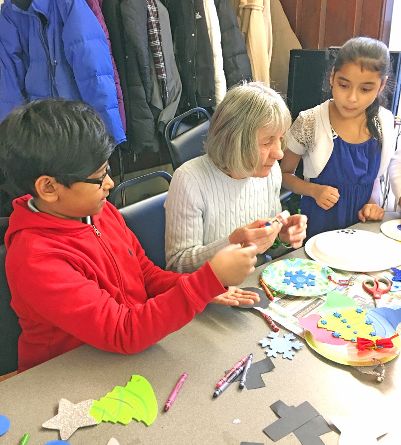 The generationOn Kids Care Club at PS 97Q visits local senior center ...