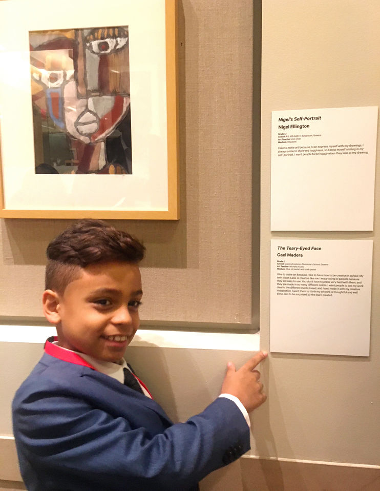 Three students from PS 316 selected for P.S. ART at The Met | | qchron.com