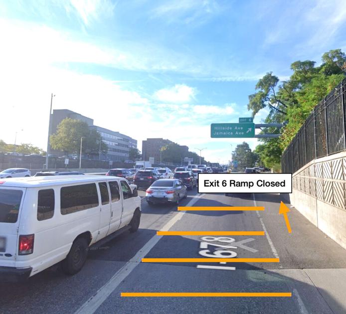 Van Wyck Expressway night ramp closures | | qchron.com