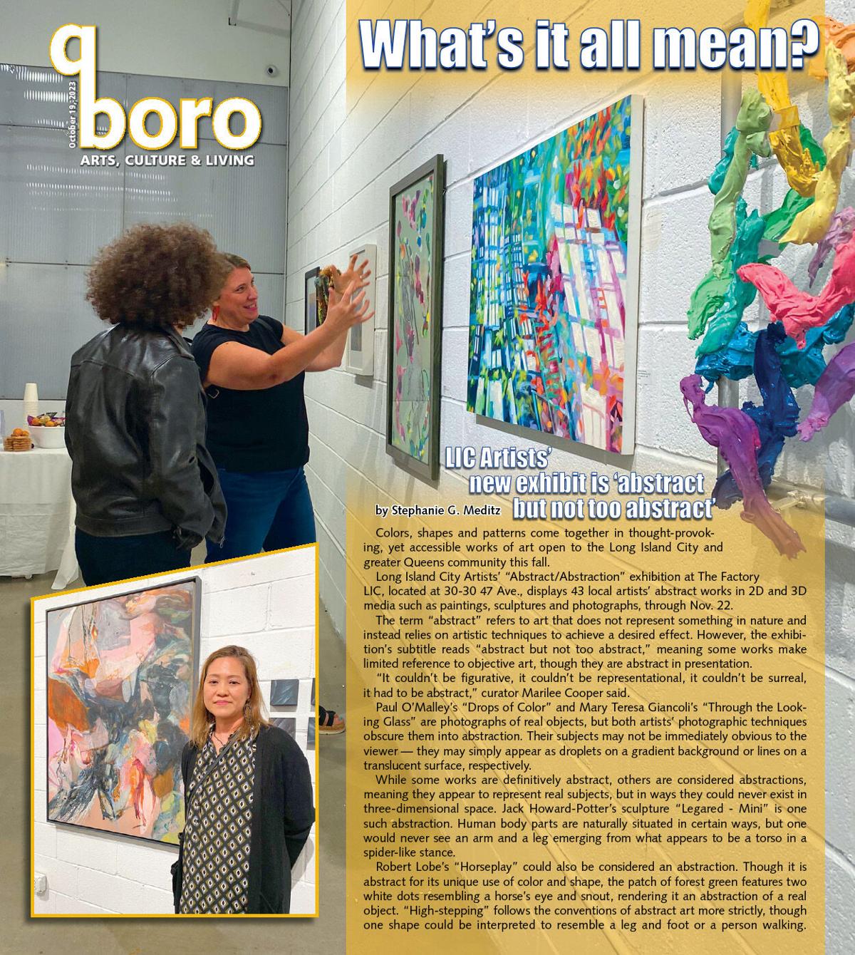 Three score works and one abstract art show | | qchron.com