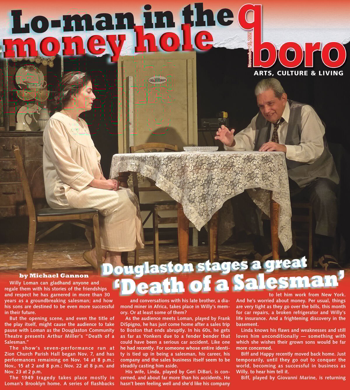 ‘Death of a Salesman’ dazzles in Douglaston | | qchron.com