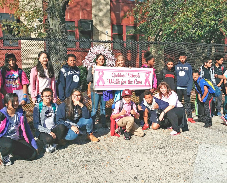 PS 202 students raise funds for Breast Cancer Awareness | | qchron.com