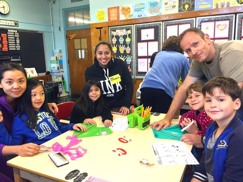 Students from PS 174 in Rego Park, are flying into third grade ...