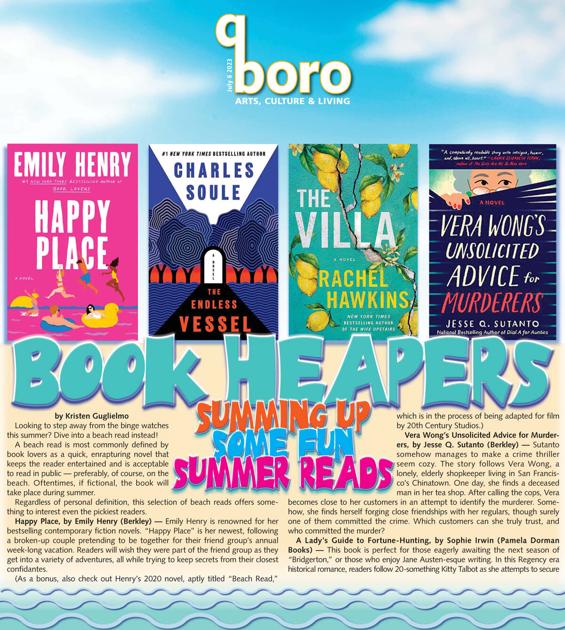 Dive into a beach read: books for the summer | | qchron.com