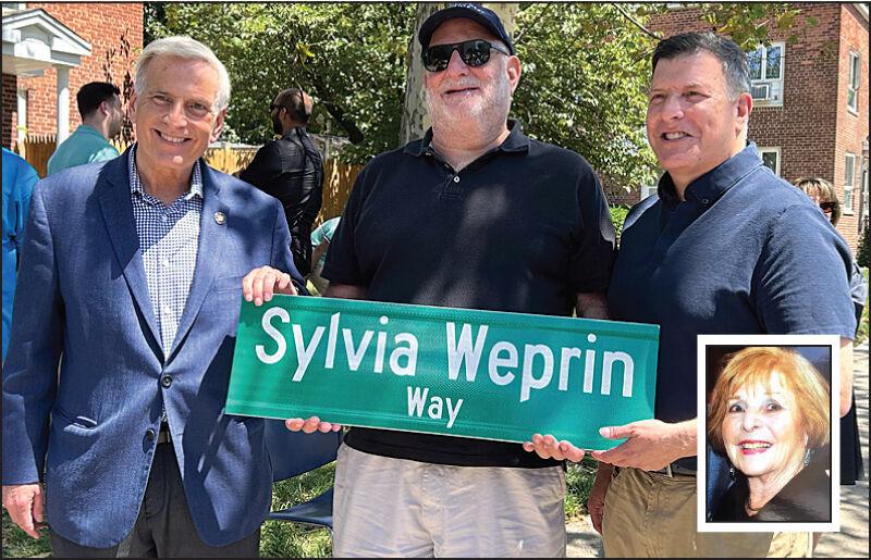 Sylvia Weprin honored with street co-naming | | qchron.com