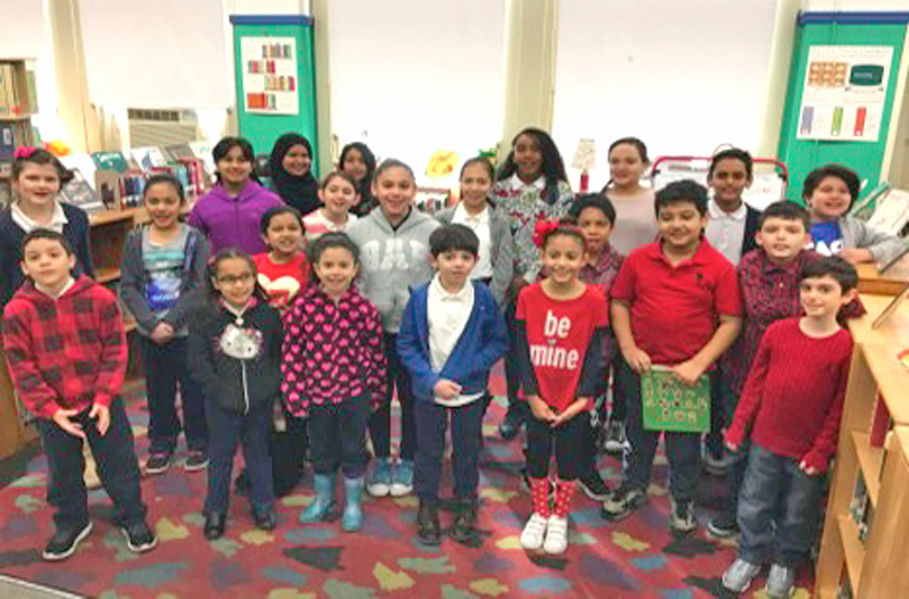 PS 63 students celebrate our veterans on Valentine's Day | | qchron.com