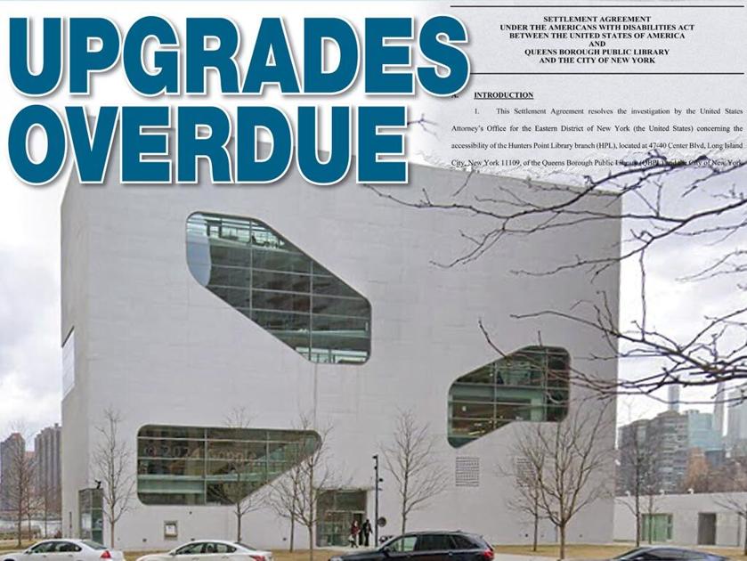 Library’s violations of ADA being fixed | | qchron.com