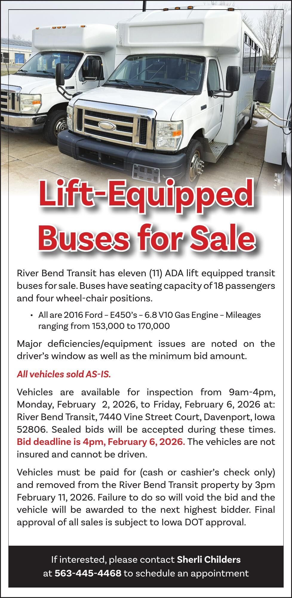 RIVER BEND TRANSIT - Ad from 2026-02-01