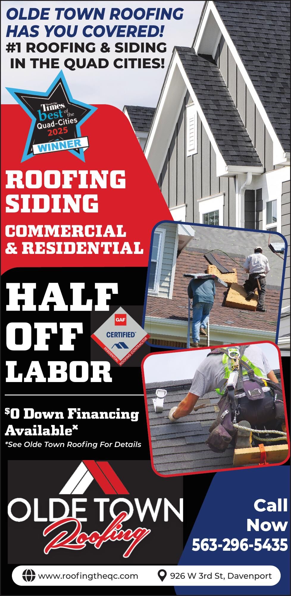 OLDE TOWN ROOFING - Ad from 2026-06-07