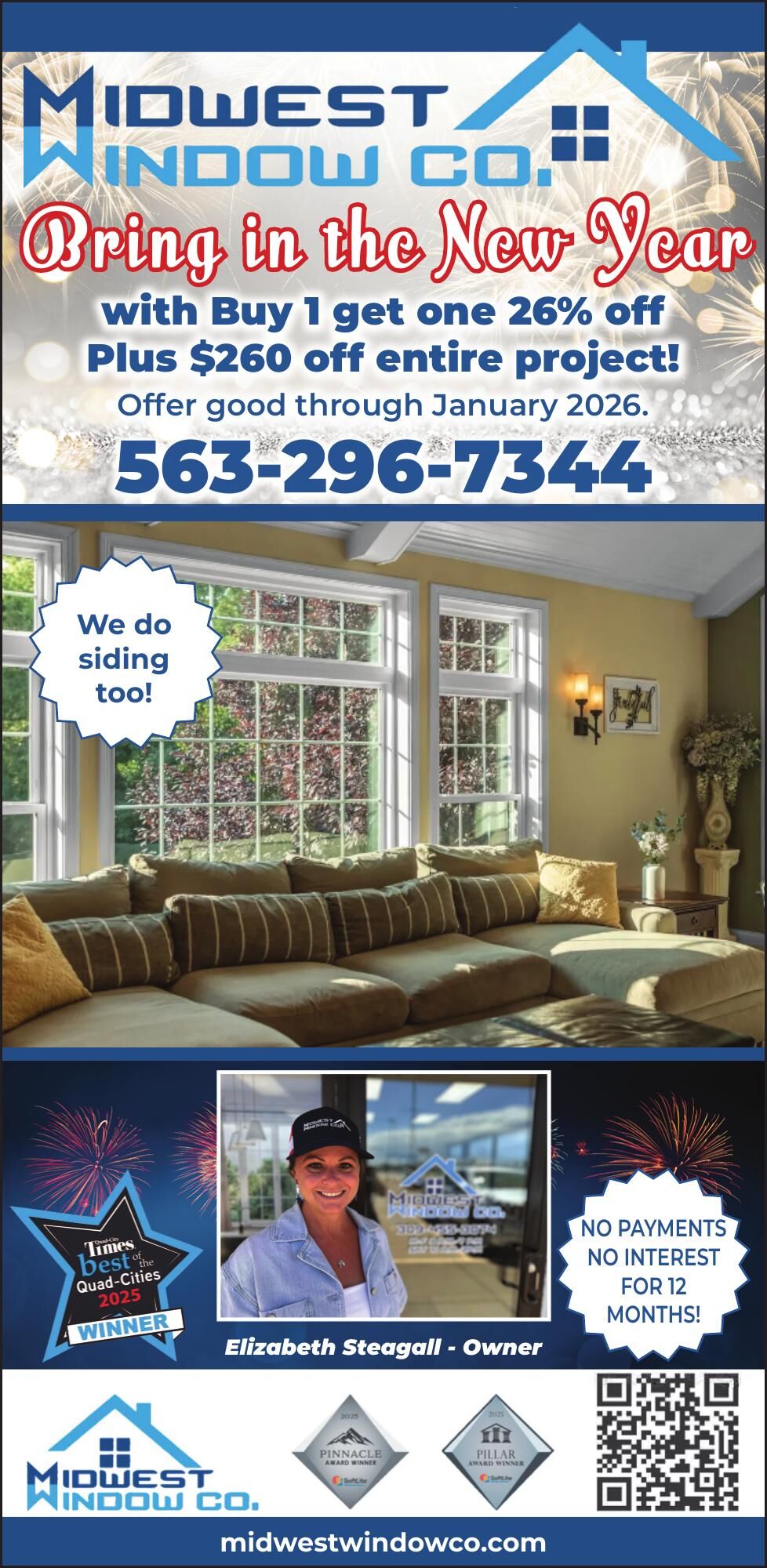 MIDWEST WINDOWS - Ad from 2026-01-07
