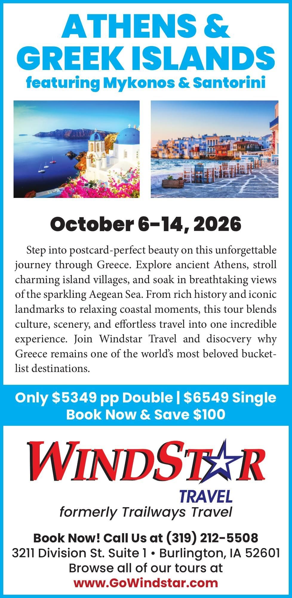 Windstar Travel - Ad from 2026-05-03