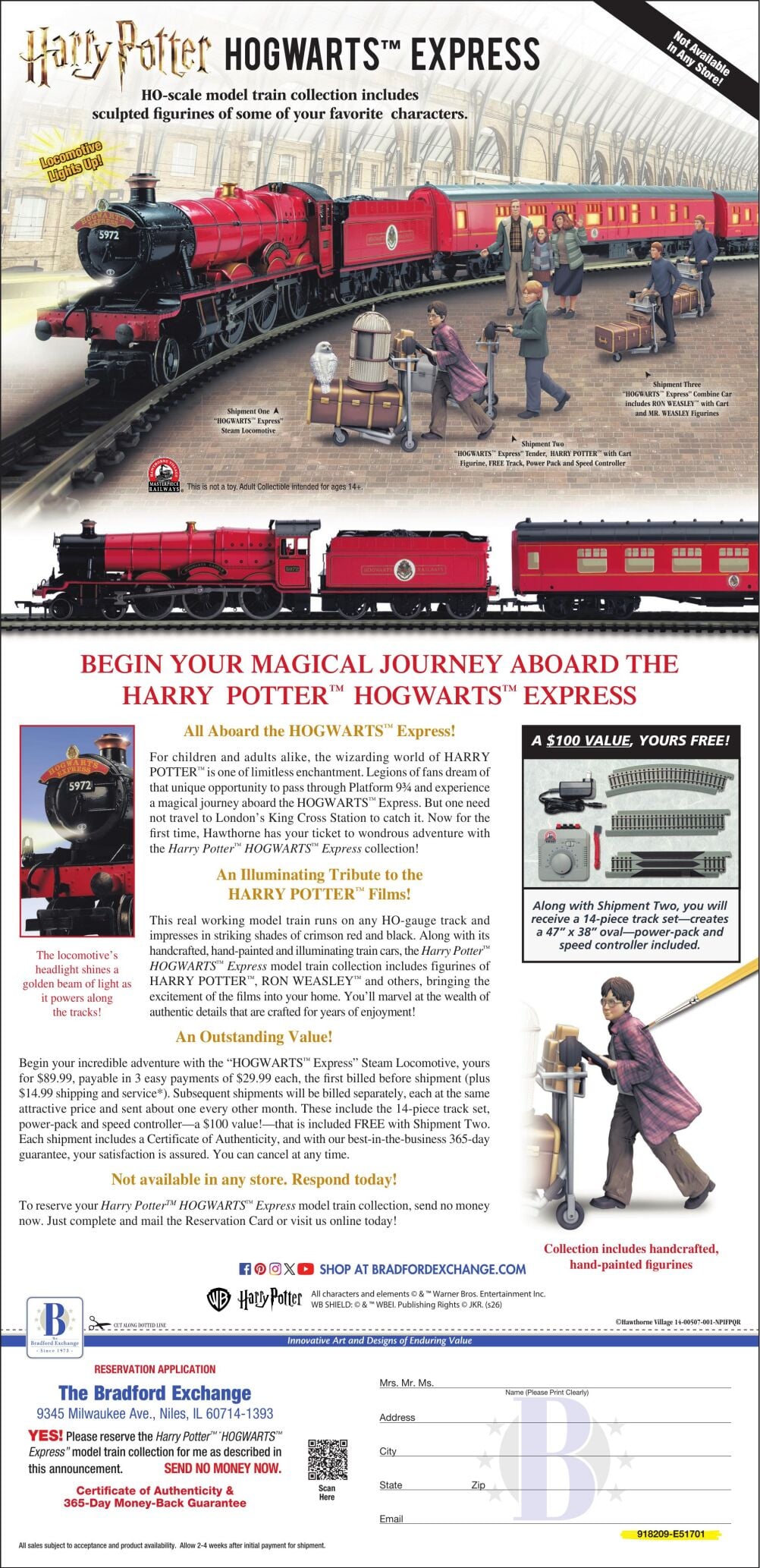 BRADFORD EXCHANGE - MIDWEST LISTS AND MEDIA - Ad from 2026-06-11