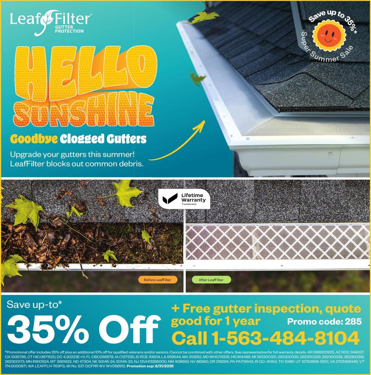 MEDIABIDS - LEAFFILTER - Ad from 2026-07-01