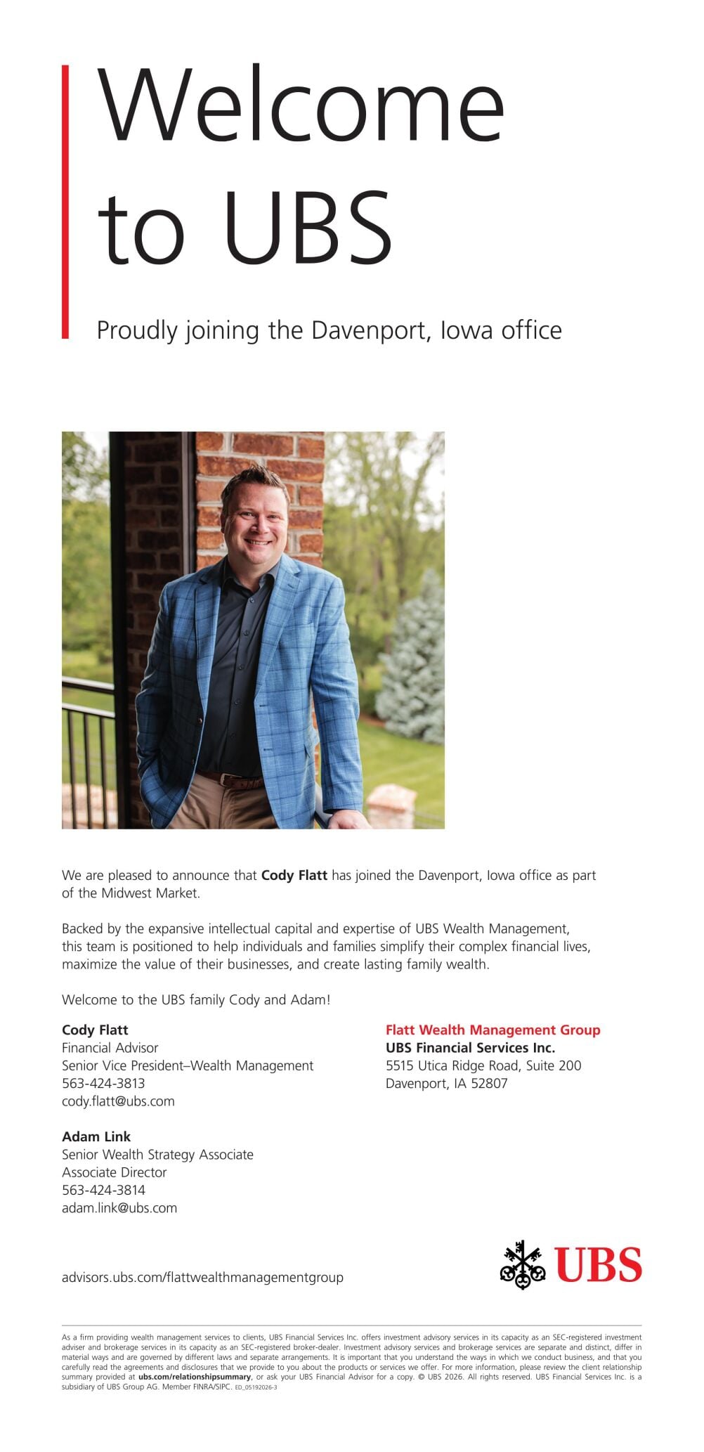 UBS Financial Services Inc - Ad from 2026-06-11