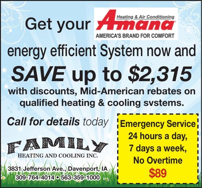 FAMILY HEATING & COOLING - Ad from 2026-06-10