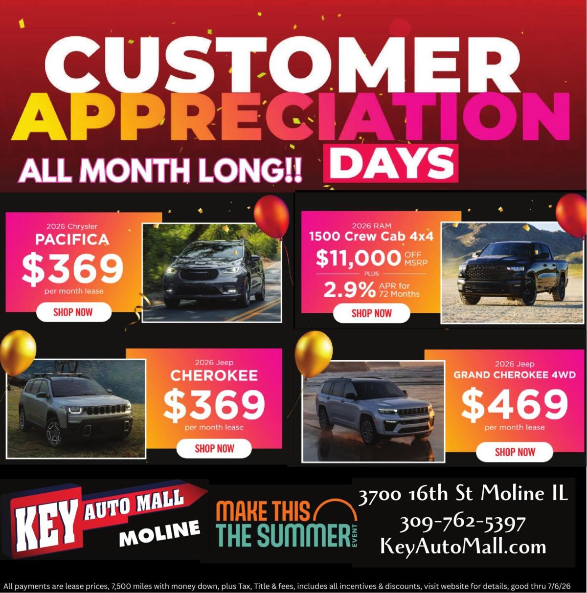 KEY AUTO MALL, INC - Ad from 2026-06-14