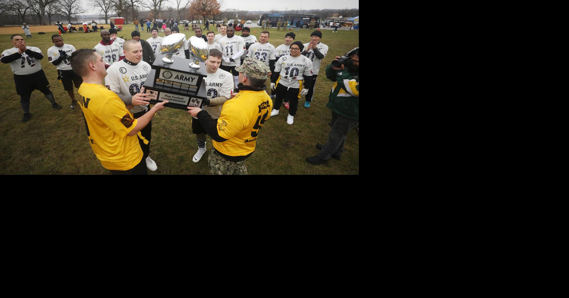 Photos: Army, Navy Flag Football Game