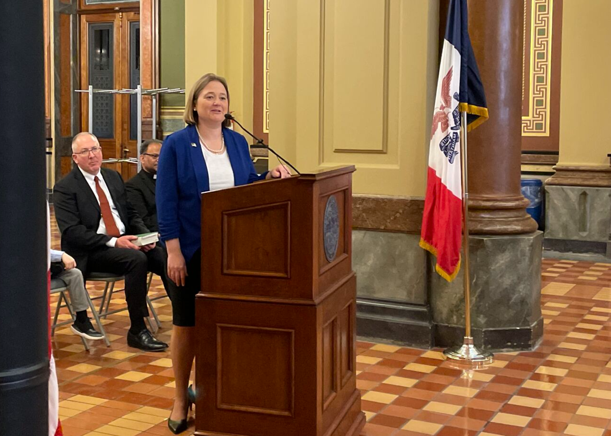Brenna Bird brings focus on crime, victims as attorney general term begins