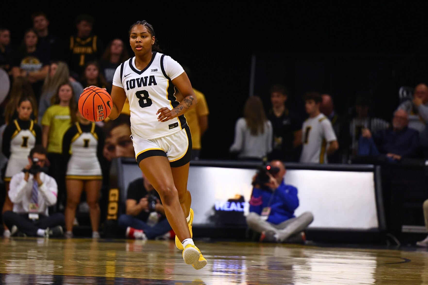 Davenport North’s Journey Houston makes Iowa debut