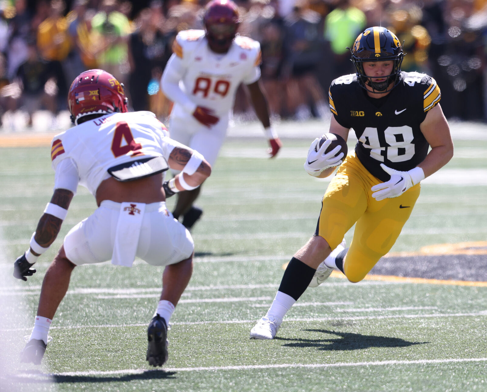 Iowa vs Iowa state football TV channel, game info
