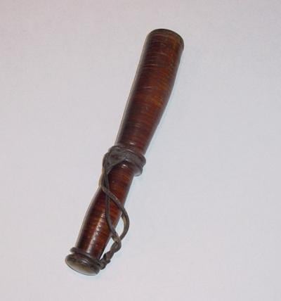 Billy club helped keep law and order