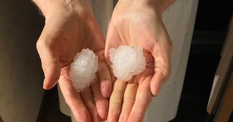 Gaul: Hail really does come in golf-ball size