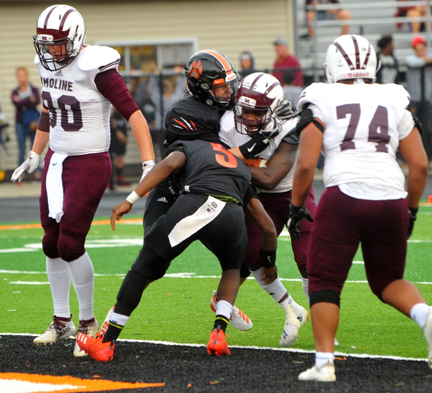 Moline strikes quickly in rout of UT